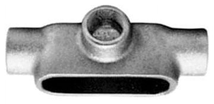 Appleton T-17SA, 1/2"", Aluminum, FM 7, 3-Hub, Tee, T-Type, Conduit ...