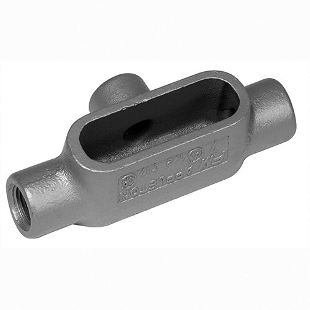 Appleton T67 Conduit Body, Type: T, 2", Form 7, Grayloy Iron - Walmart.com