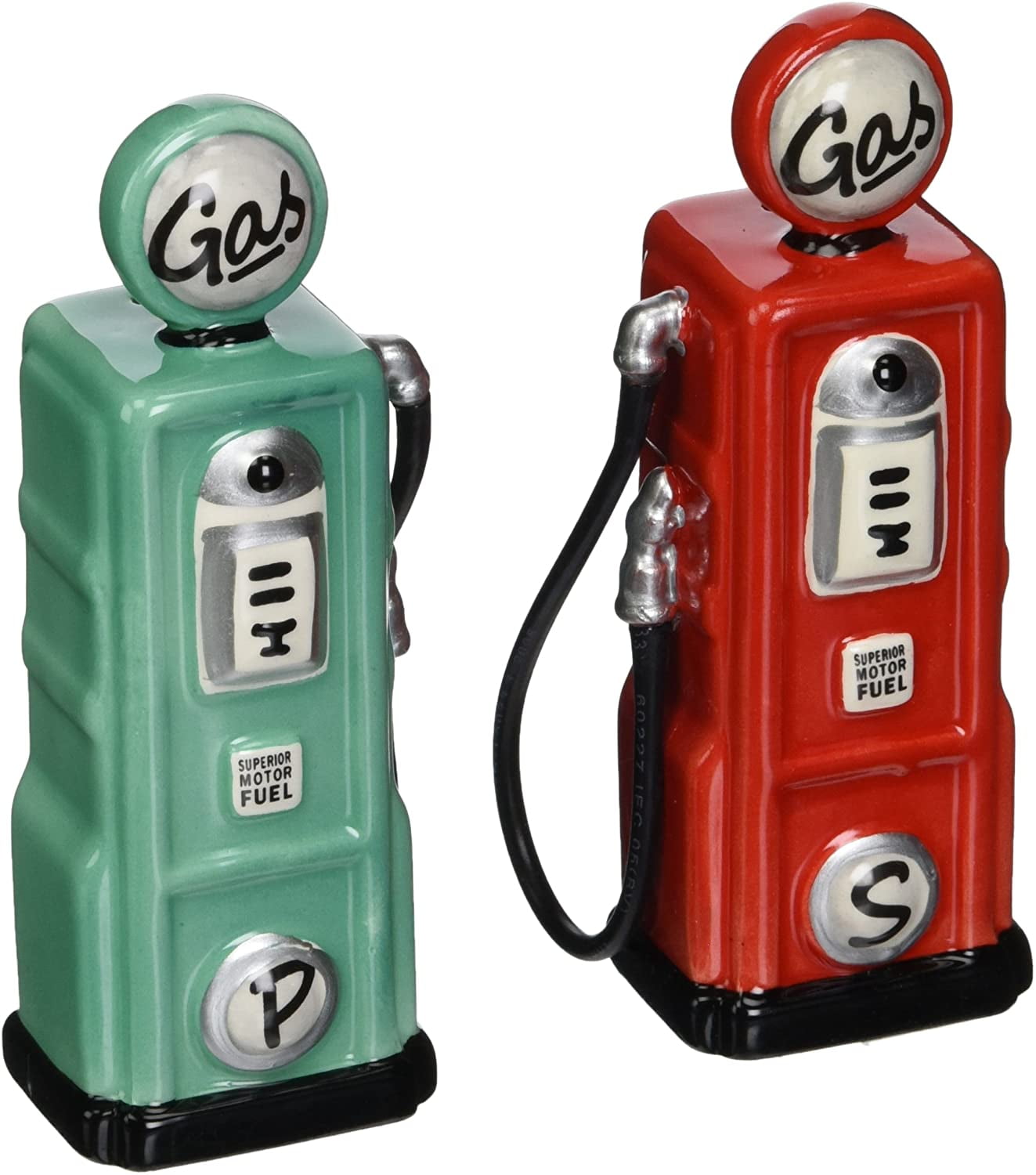 Appletree Design Road Trip Gas Salt and Pepper Set, 4-1/4-Inch ...