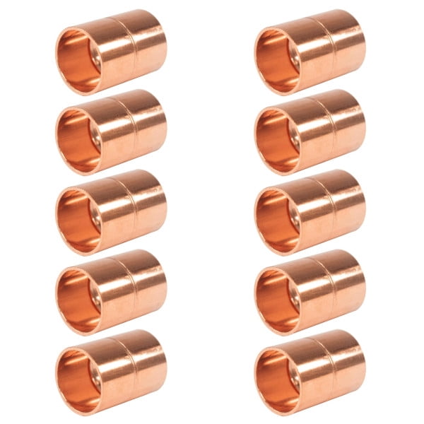 Appli Parts AP-A012B10 1/2 in Wrot Copper Coupling fitting CxC Sweat ...