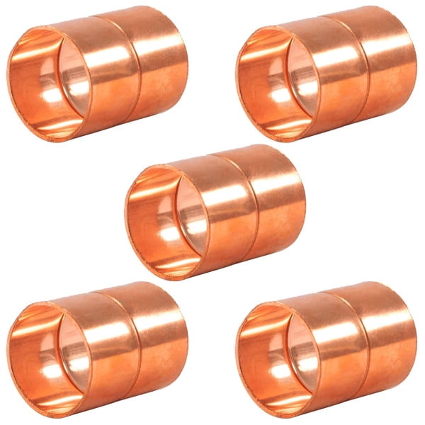 Appli Parts AP-A118B5 1-1/8 in Wrot Copper Coupling fitting CxC Sweat ...