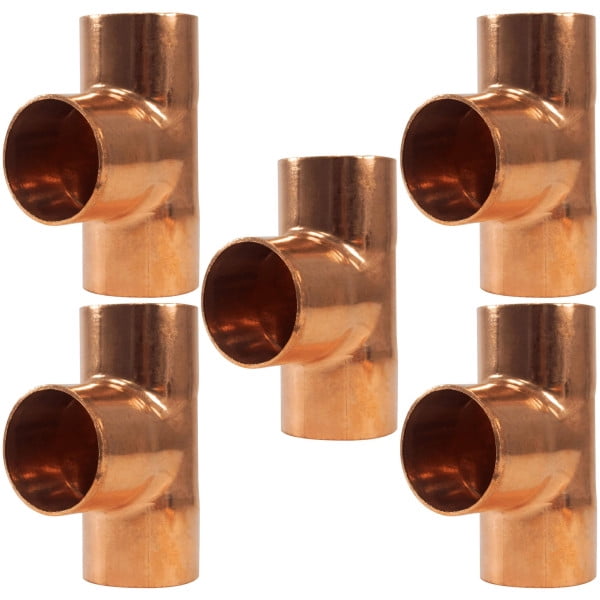 Appli Parts AP-T138B5 1-3/8in Wrot Copper Tee CxCxC connections for ...