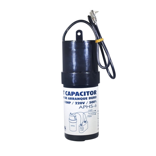 Appli Parts APHS-6 1/12 to 10 HP, 110/220 V, 1 Ph, Hard Start kit ...