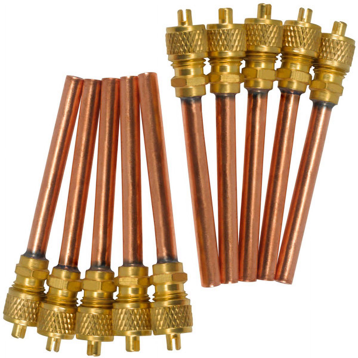 Appli Parts APVS-14142K10 10 Pack 1/4 in SAE Access Schrader Valve x 1/ ...