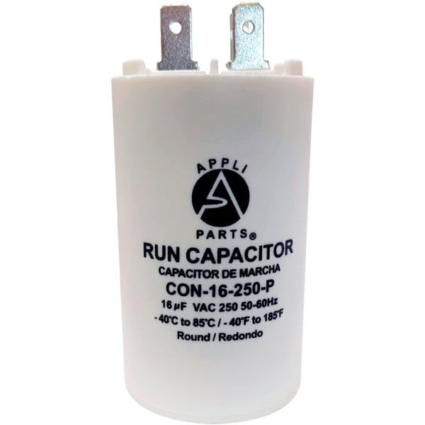 Appli Parts Run Capacitor for electric motors 16 Mfd uF (microfarads ...