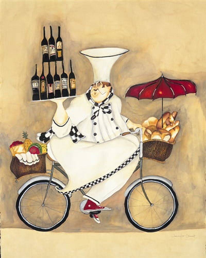 Appliance Art Wine Peddler Chef Magnetic Dishwasher Cover, Jennifer ...