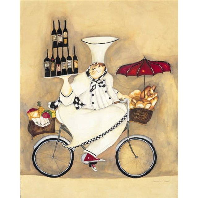 Appliance Art Wine Peddler Chef Magnetic Dishwasher Cover, Jennifer ...