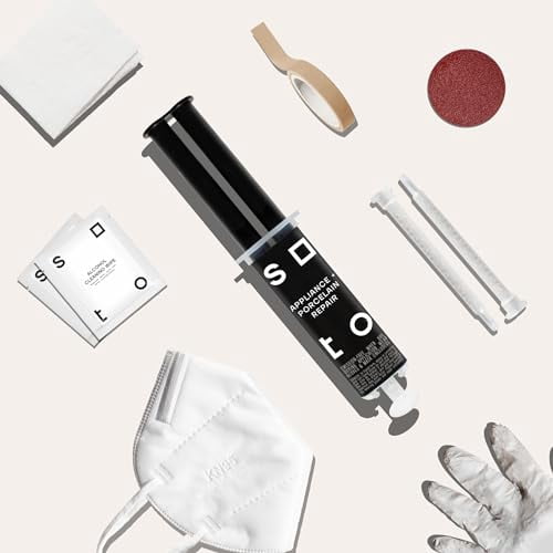 Appliance + Porcelain Repair Kit, Clear Epoxy Filler, 8-Piece Kit ...