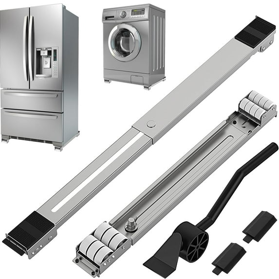 Appliance Rollers With 360° Swivel Wheels, Heavy Duty Extendable Mover ...