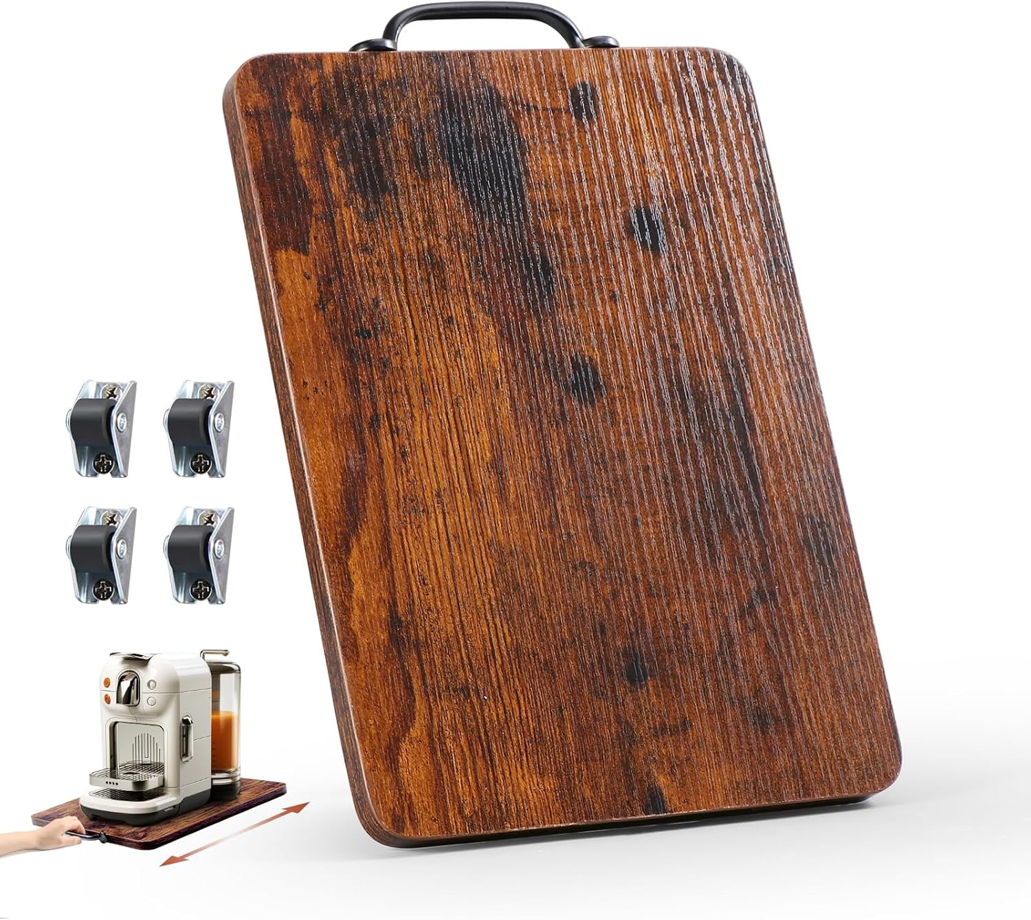 Appliance Slider, Sliding Tray for Coffee Maker, Coffee Pot Slider for ...