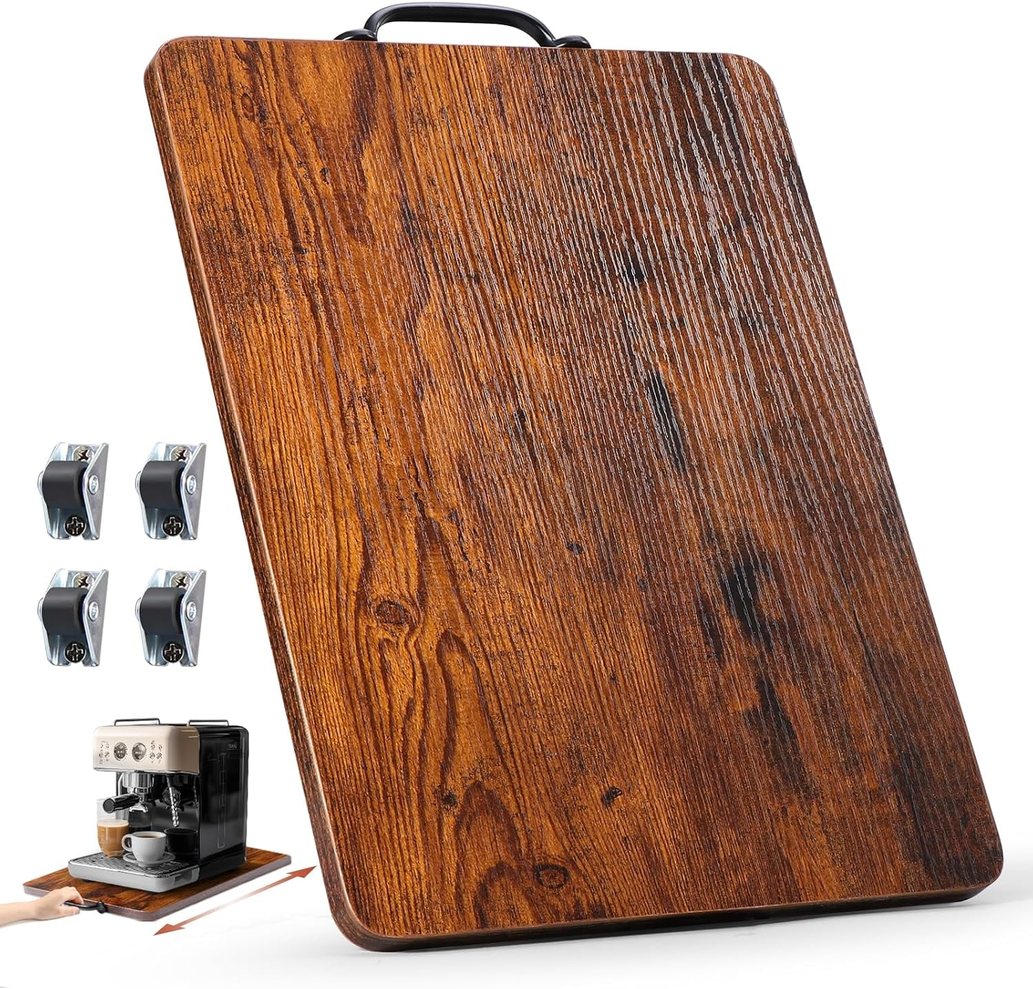 Appliance Slider, Sliding Tray for Coffee Maker, Coffee Pot Slider Tray ...