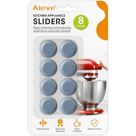 Appliance Sliders, 8 Pcs Small Slider for Countertop, Self Adhesive ...