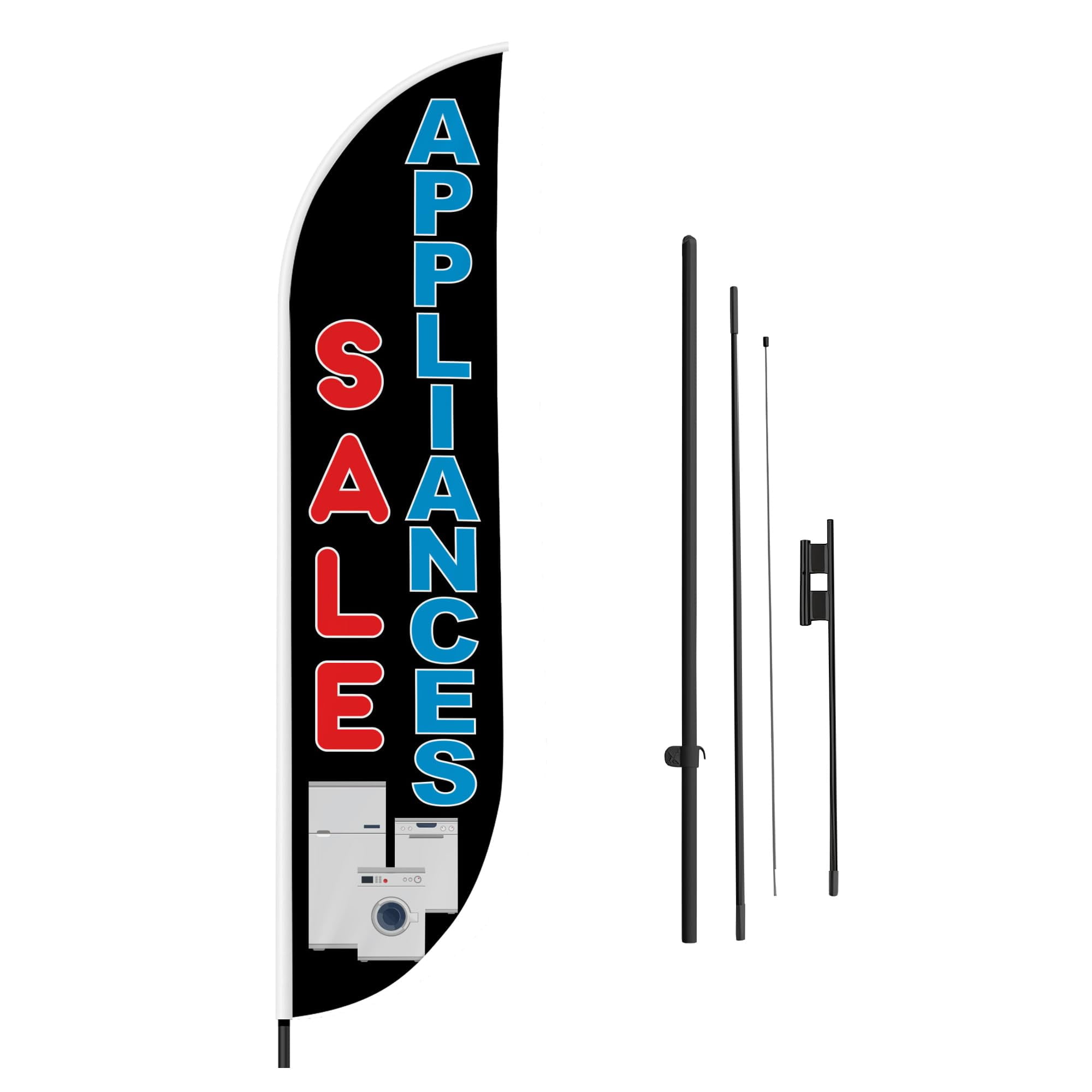 Appliances Feather Flag(11.5Feetx2.5Feet) By Dreamcontroller For ...