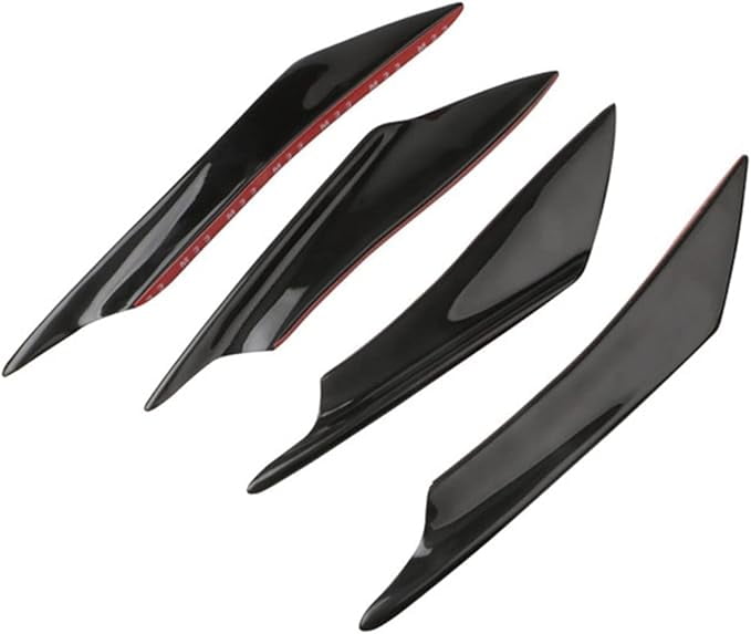 Applicable to jfqm 4pcs Fit for Car Fit for SUV Front Bumper Lip Rubber ...