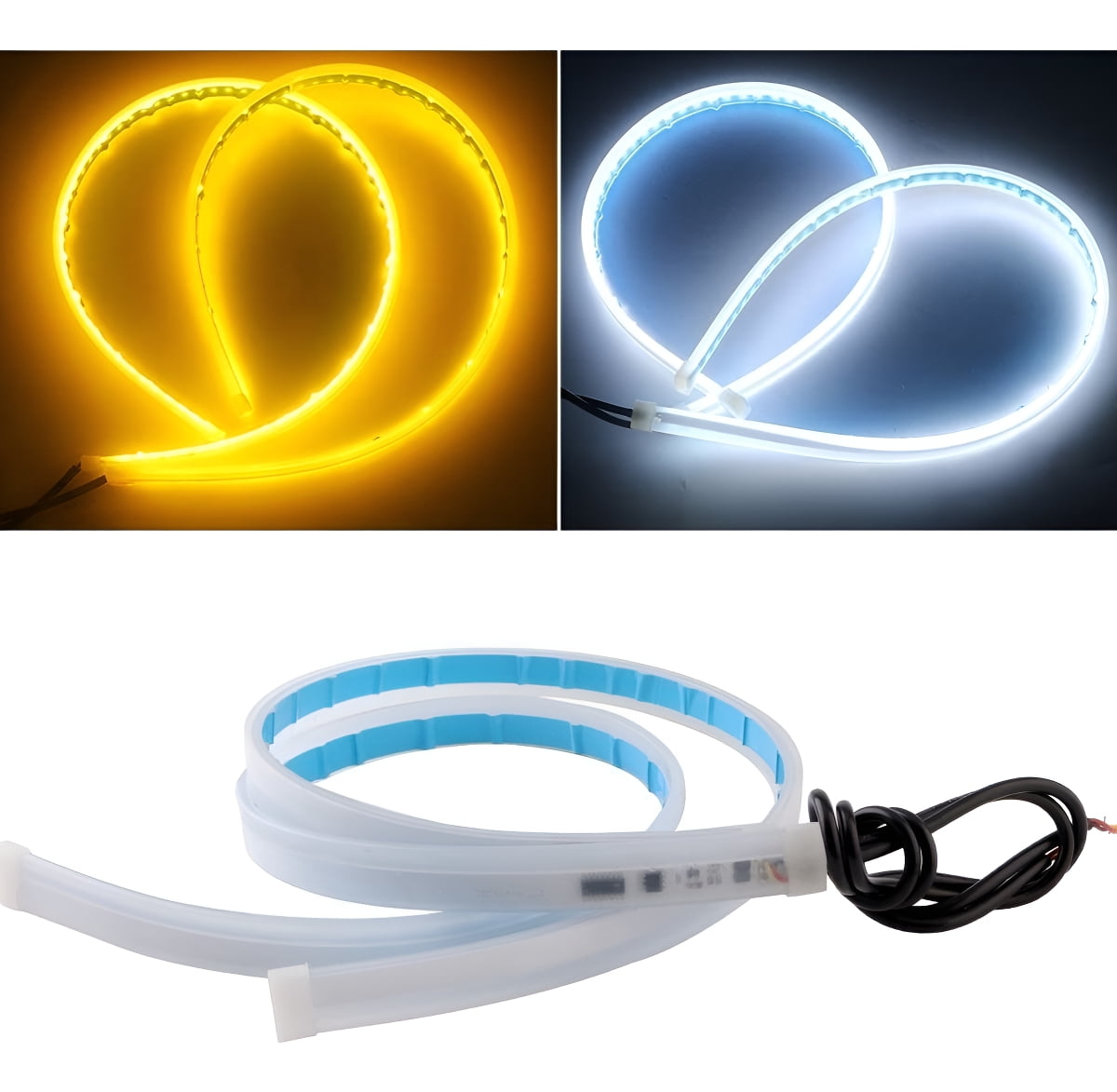 Applicable to 10 pairs 60cm Flexible Directional Sequential LED Strip ...