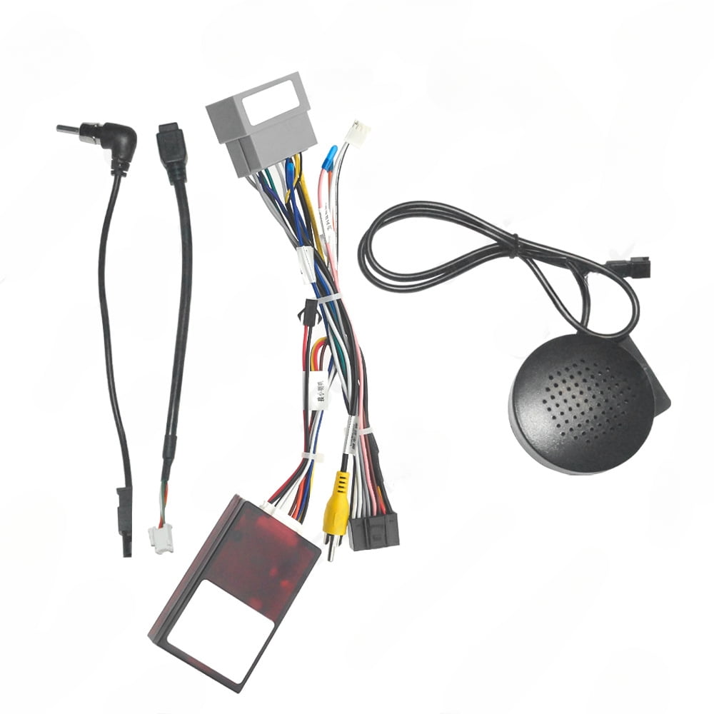 Applicable to 19-21 Chevrolet Spark 16P tail line Android large screen navigation modified power ...