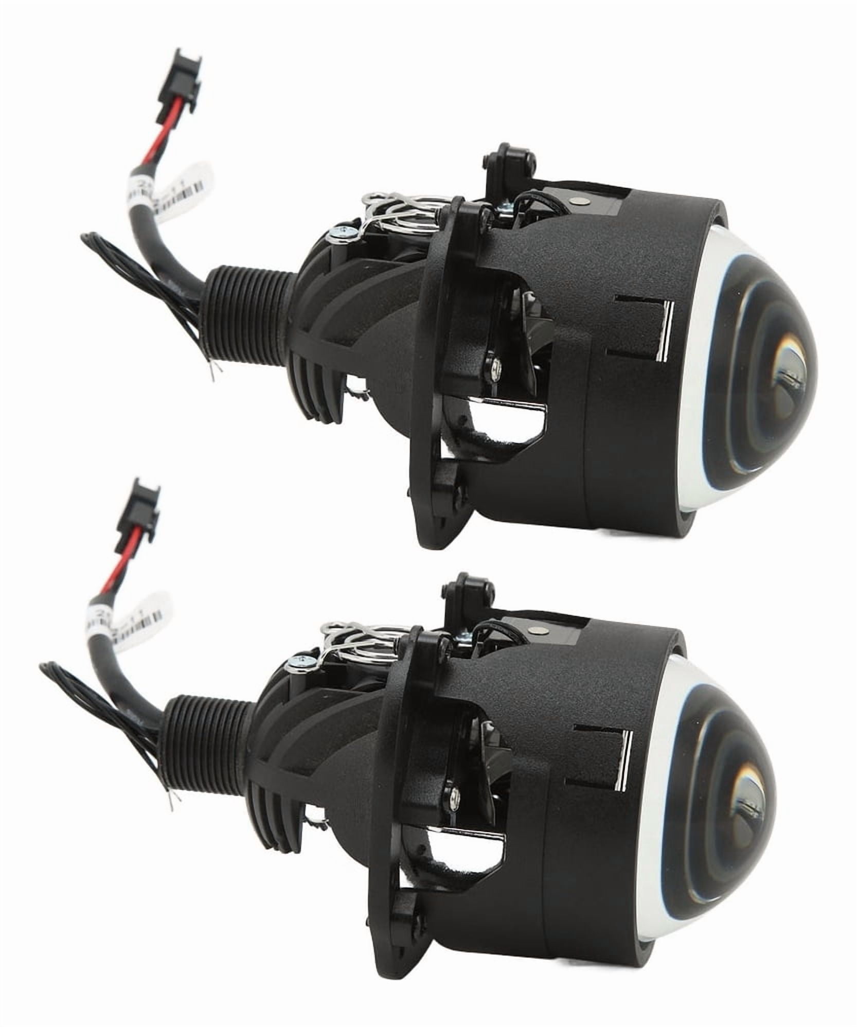 Applicable to 2.5 Inch Angel Eyes Projector Car Headlight with Dual ...