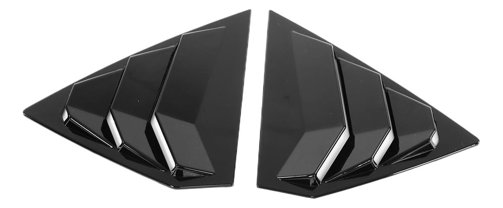 Applicable to 2 Rear Side Window Ventilation Scoops - Walmart.com