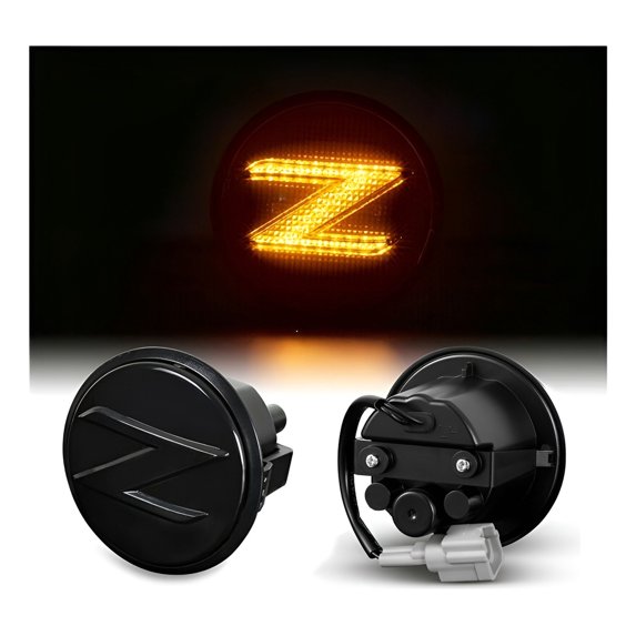 Applicable to 2 Z-Shaped LED Side Lights Nissan 370z 2009-2015 ...