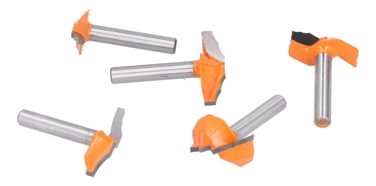 Applicable to 5 Router Bits 1/4 Shank For Cabinet Door - Walmart.com