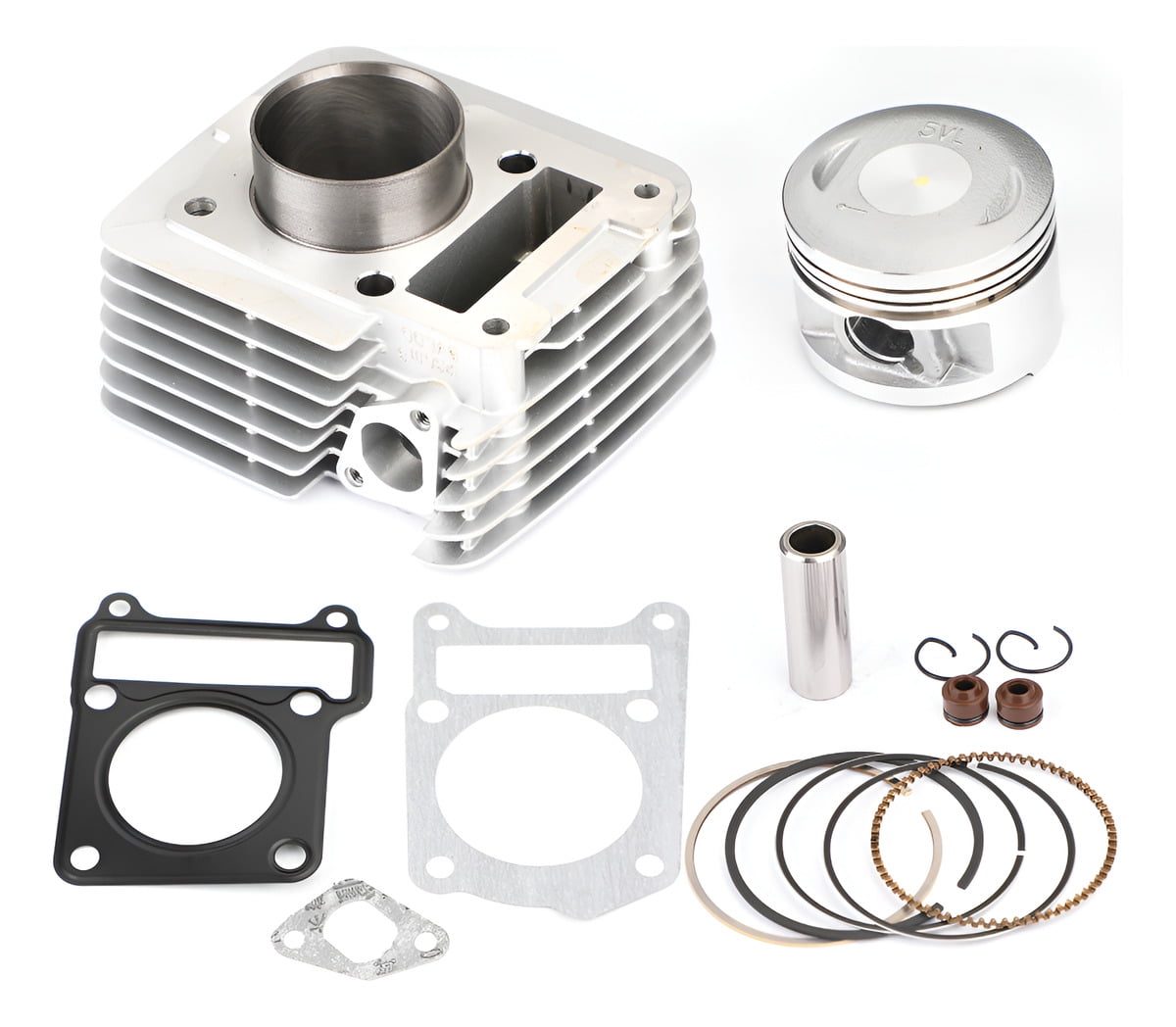 Applicable to 54mm Cylindrical Piston Head Kit for Yamaha TTR - Walmart.com