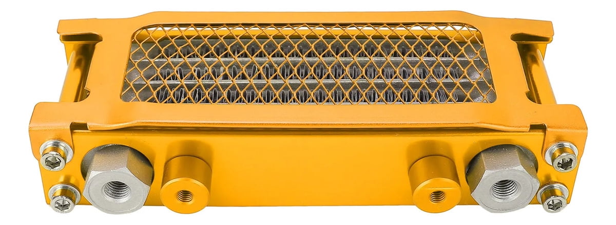 Applicable to Aluminum Motorcycle Oil Cooler 4 Rows High - Walmart.com
