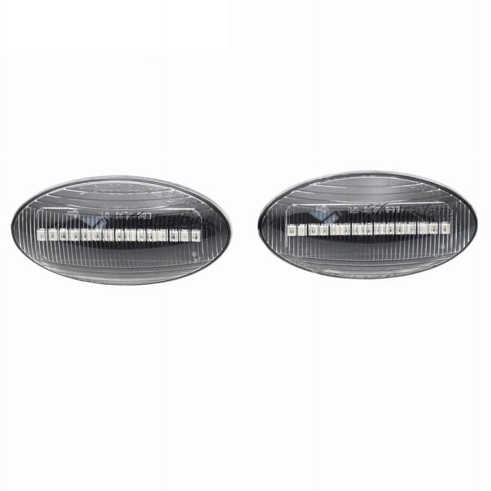 Applicable to Dynamic Flowing Turn Signal Light Side Marker Fender ...