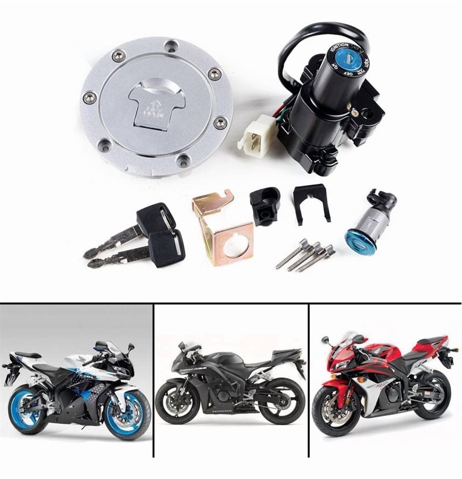 Applicable to Honda Ignition Switch Key Set, - Walmart.com