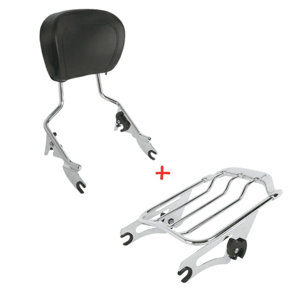 Applicable to Motorcycle Backrest Sissy Bar Luggage Rack Docking Kit ...
