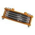 Applicable to Motorcycle Oil Cooler 17 Pcs Aluminum 4 Radiator ...