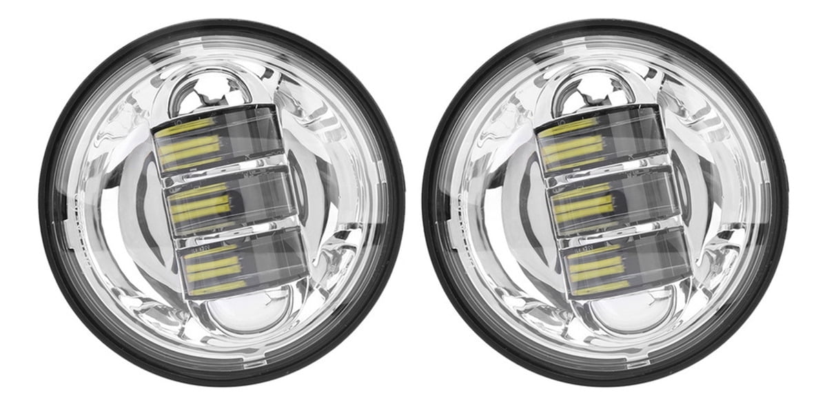 Applicable to Pair of Universal Motorcycle Led Fog Lights, Lu - Walmart.com