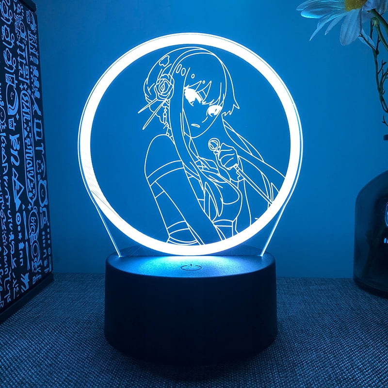 Applicable to SPY×FAMILY Anya Yor anime lamp bedside lamp night light ...