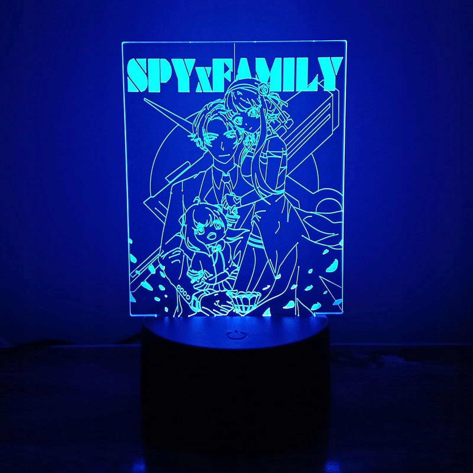 Applicable to SPY×FAMILY Anya Yor anime lamp bedside lamp night light ...