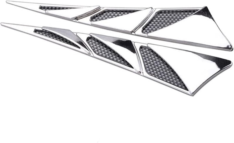 Applicable to jfqm 1 Pair Hood Air Flow Side Vent Decoration Stickers ...
