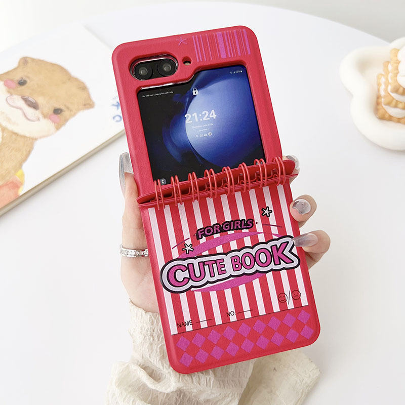 Applicable to the Samsung Z Flip 6 LoveNote leather flip 5 foldable ...