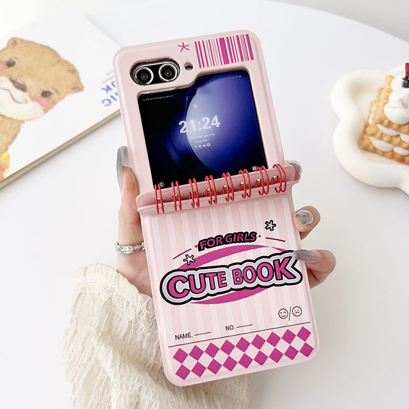 Applicable to the Samsung Z Flip 6 LoveNote leather flip 5 foldable ...