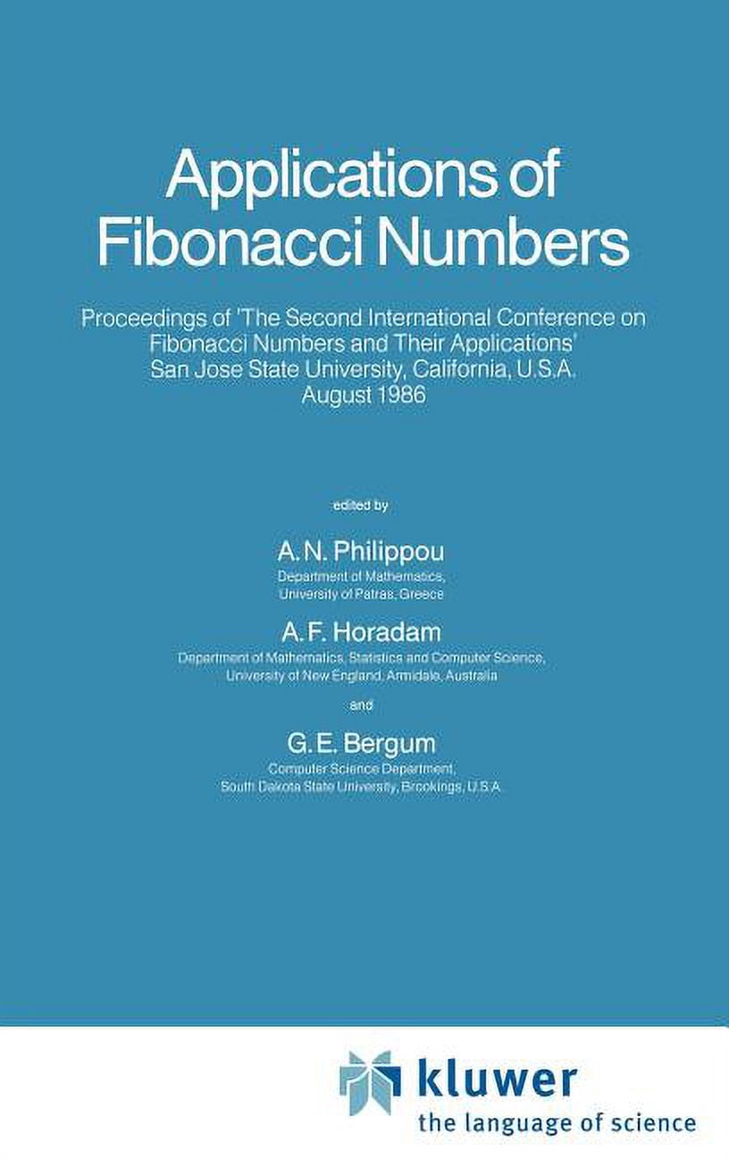 Applications of Fibonacci Numbers: Volume 2 (Hardcover) - Walmart.com