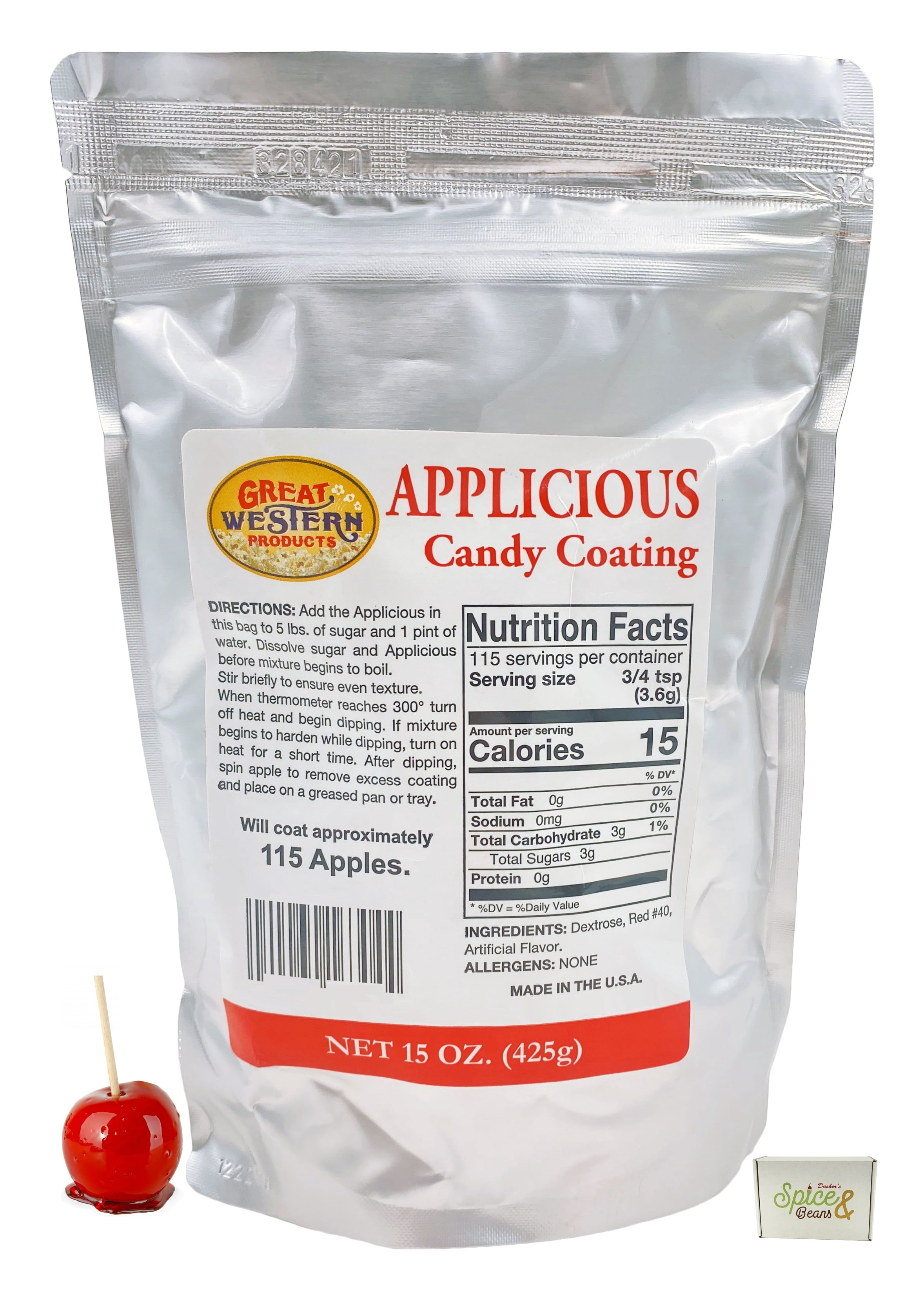 Applicious Candy Apple Coating Mix - 15 oz. - Walmart.com