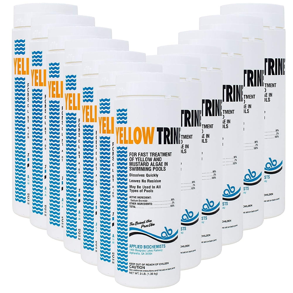 Applied Biochemists Yellowtrine Mustard Algae Treatment Algaecide, 3 lb ...