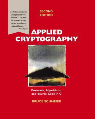 Pre-Owned Applied Cryptography: Protocols, Algorithms, and Source Code in C (Hardcover ...
