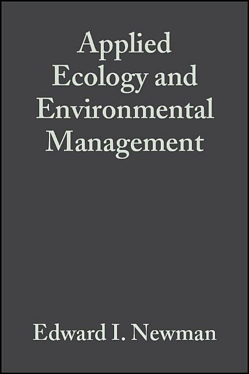 Applied Ecology and Environmental 2e, (Paperback) - Walmart.com