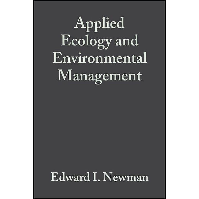 Applied Ecology and Environmental 2e, (Paperback) - Walmart Business ...