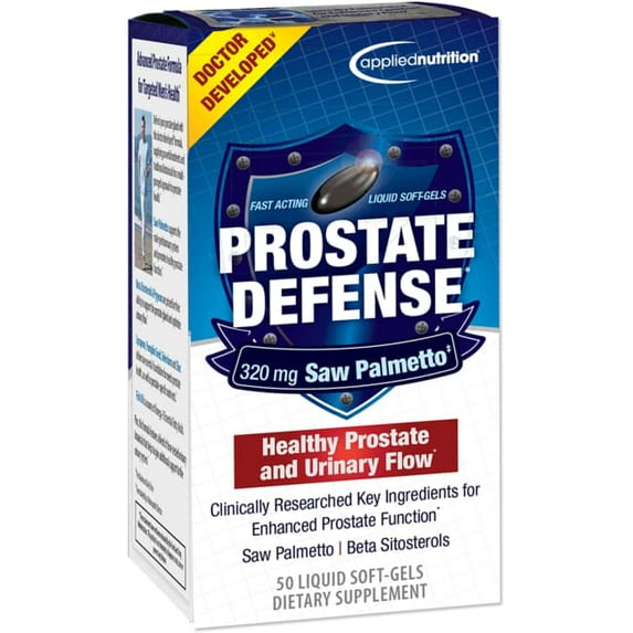 Applied Nutrition Health Prostate Defense Dietary Supplement, 50ct ...