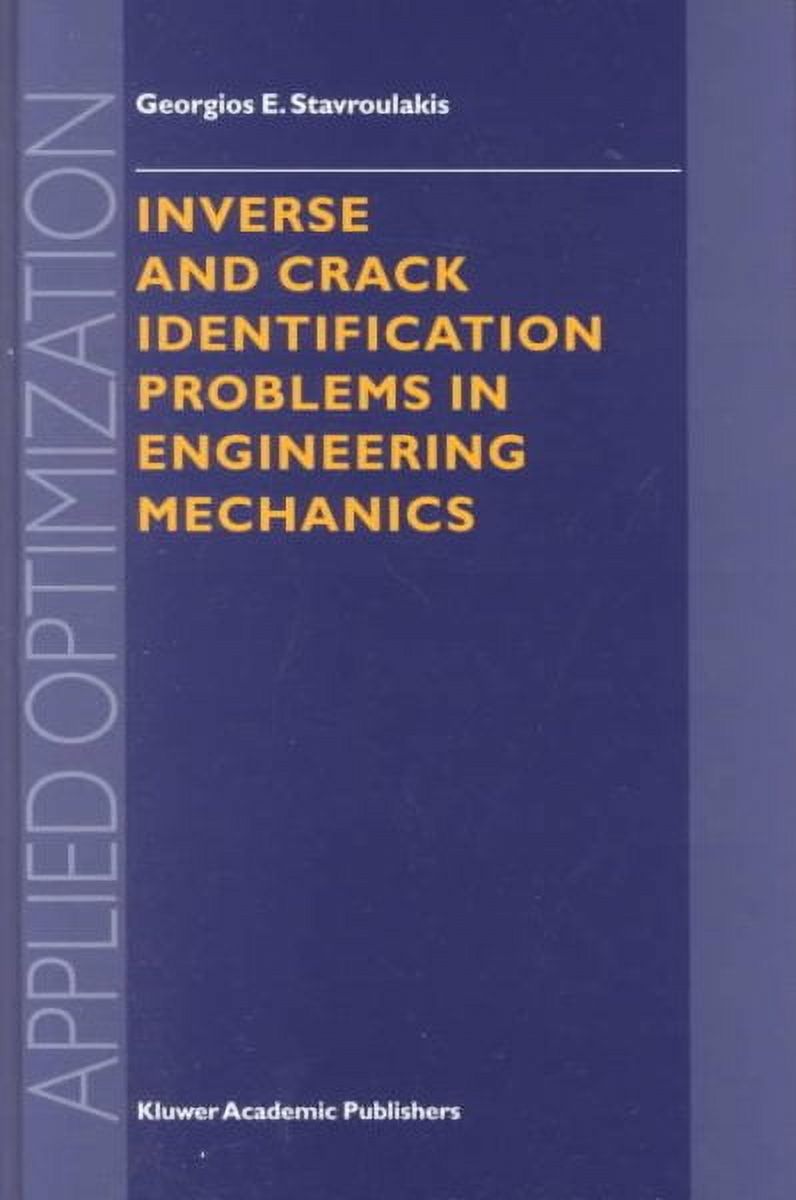 Applied Optimization: Inverse and Crack Identification Problems in ...