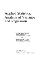 Pre-Owned Applied Statistics: Analysis of Variance and Regression (Hardcover) 0471227005 ...