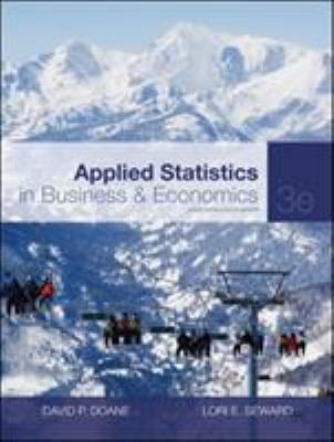 Pre-Owned Applied Statistics in Business and Economics (Hardcover ...