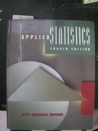 Pre-Owned Applied Statistics - Walmart.com