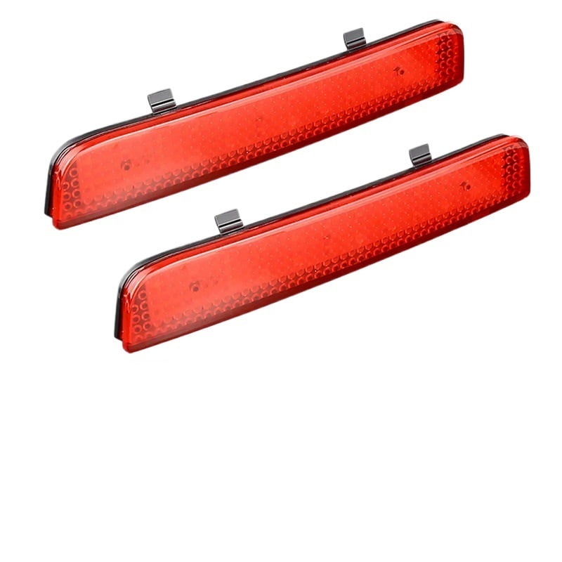 Applies to 2PCS Car Rear Bumper Reflector Light Driving Brake Fog Lamp ...