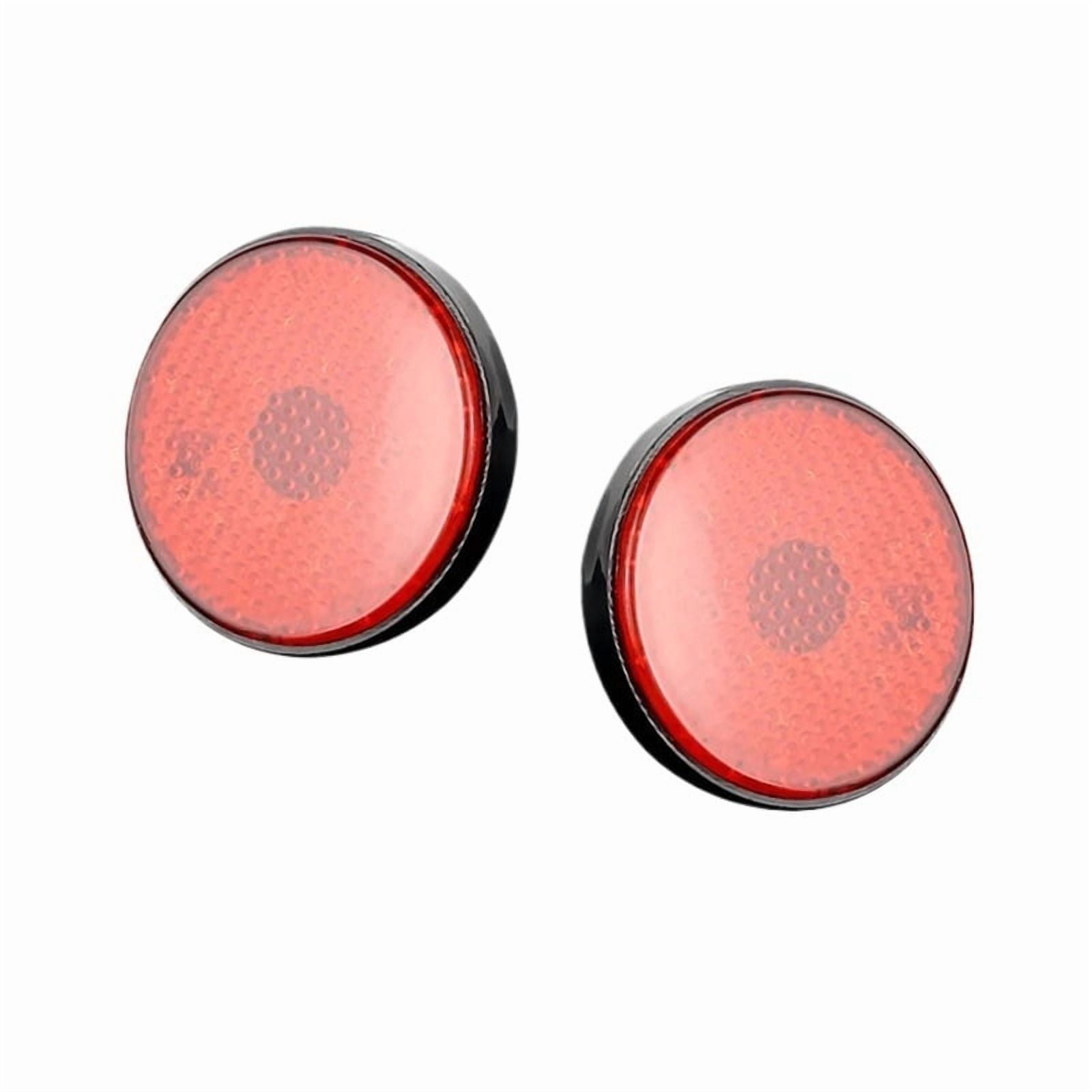 Applies to 2pcs 58mm Round LED Bumper Reflector Lights for Toyota ...