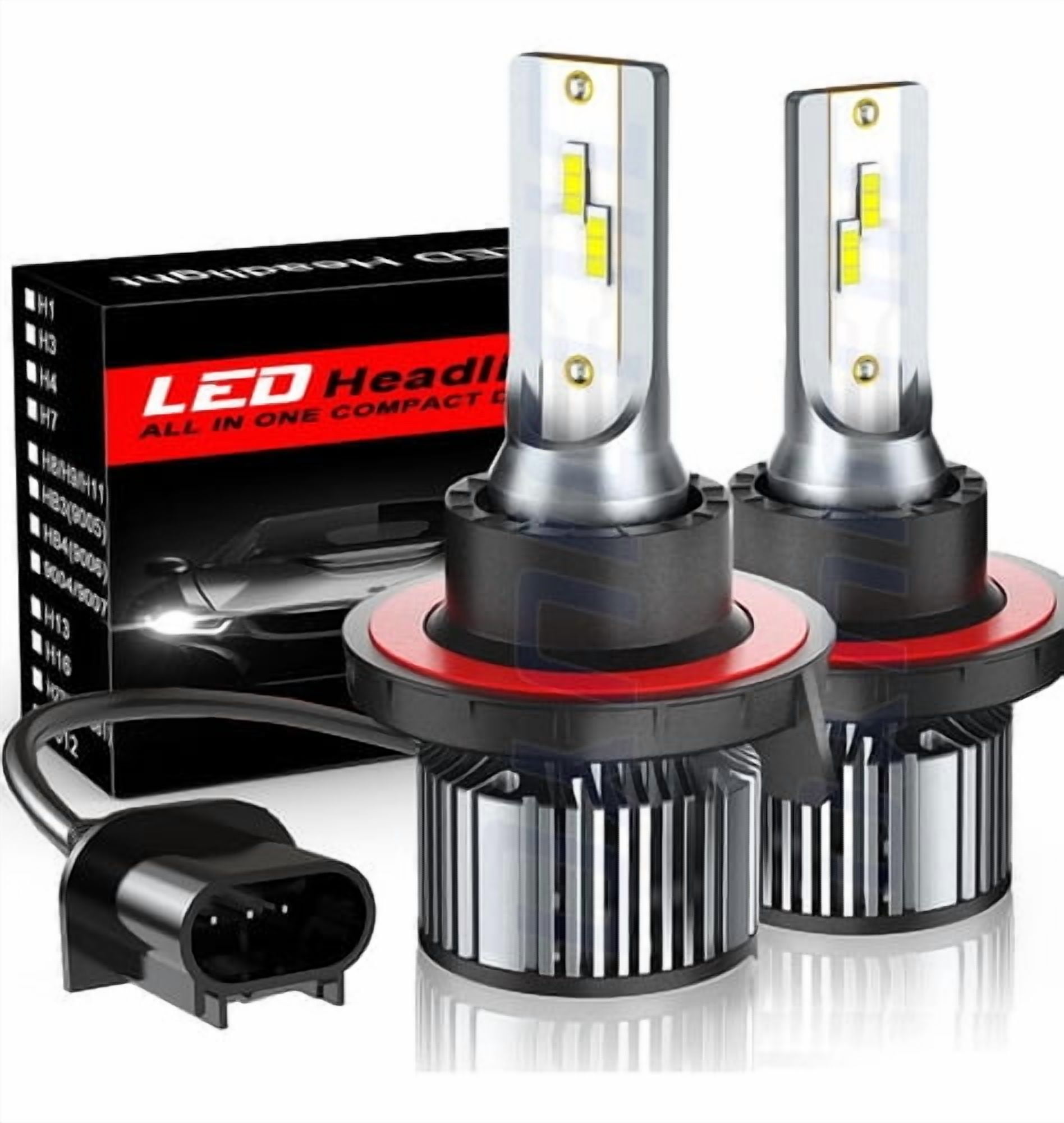 Applies to 30,000 lm 9008 LED Bulb Kit for High Beam and Headlights ...